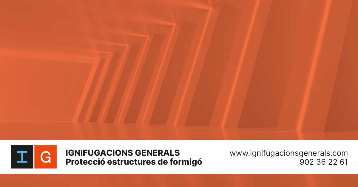 Protecció d'estructures de formigó | Ignifugaciones G.